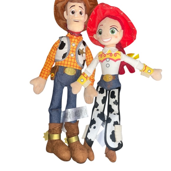 Disney | Toys | Disney Toy Story Woody And Jesse Plush Set | Poshmark